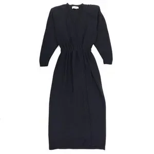 St. John | Dresses | St John Santana Knit Wool Wrap Dress Minimal ...